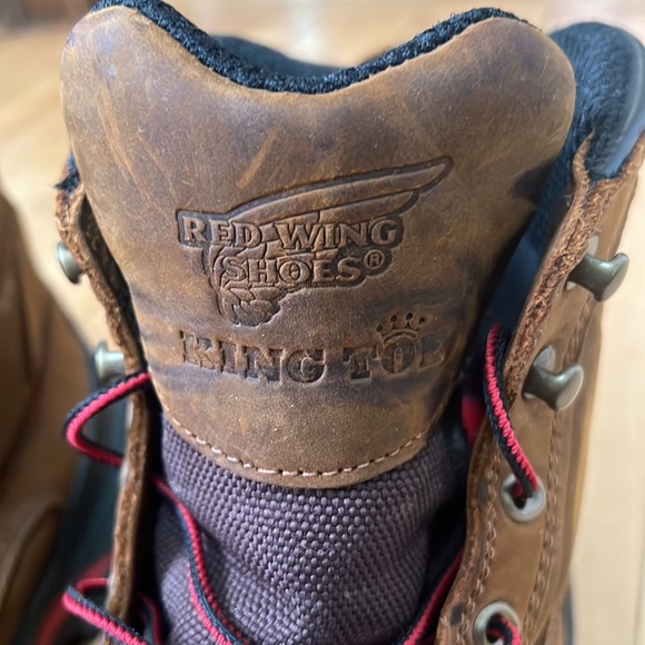 Red Wing Shoes | Shoes | Mens Red Wing King Toe Work Boots | Poshmark